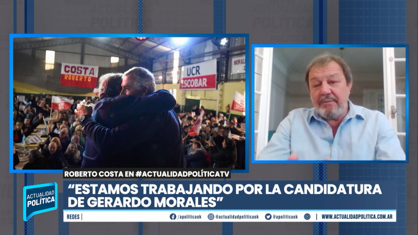 Roberto Costa en 'Actualidad Política TV': "Gerardo Morales tiene para ...